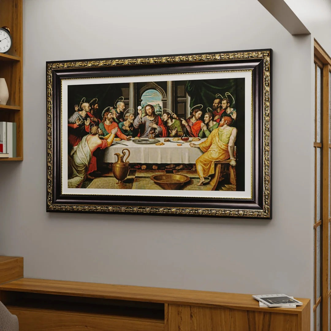 The Last Supper by Juan de Juanes Canvas
