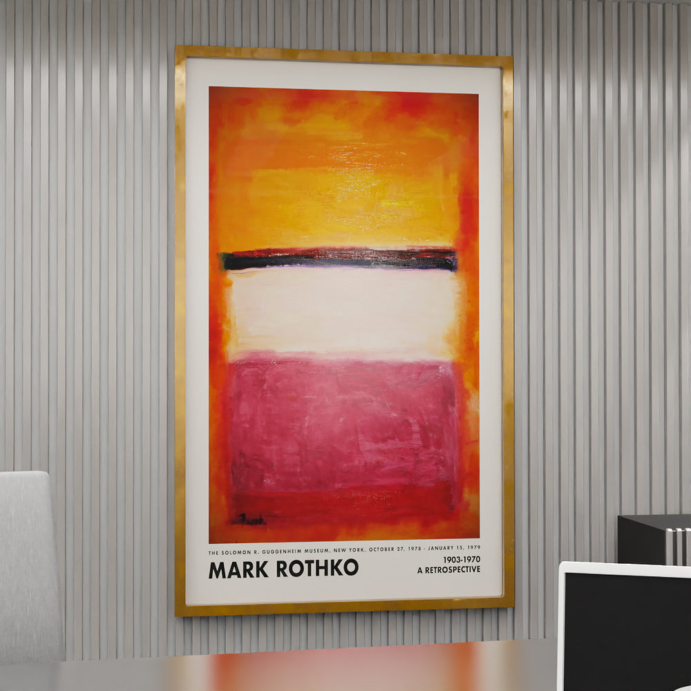 Mark Rothko White Center V2430 Canvas